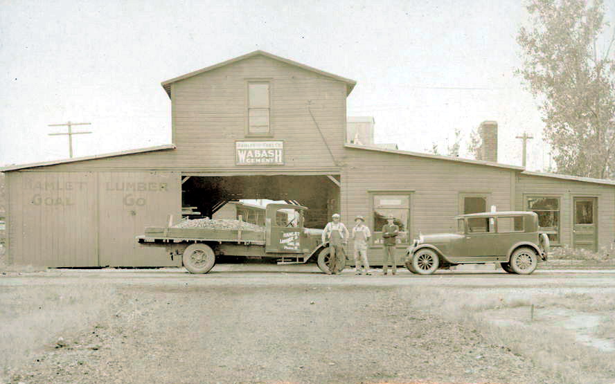 Lumber Yard 1928 | Starke County Historical Photos & Documents