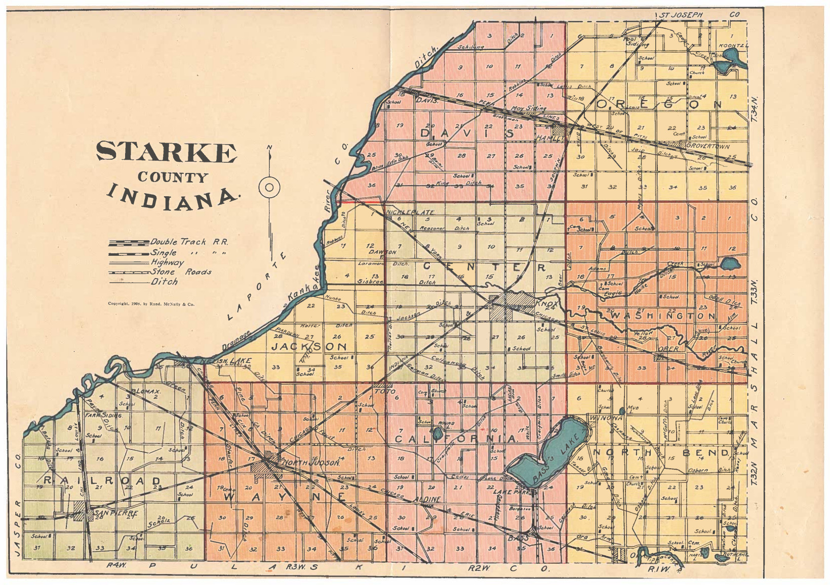 Other Starke County Maps | Starke County Historical Photos & Documents