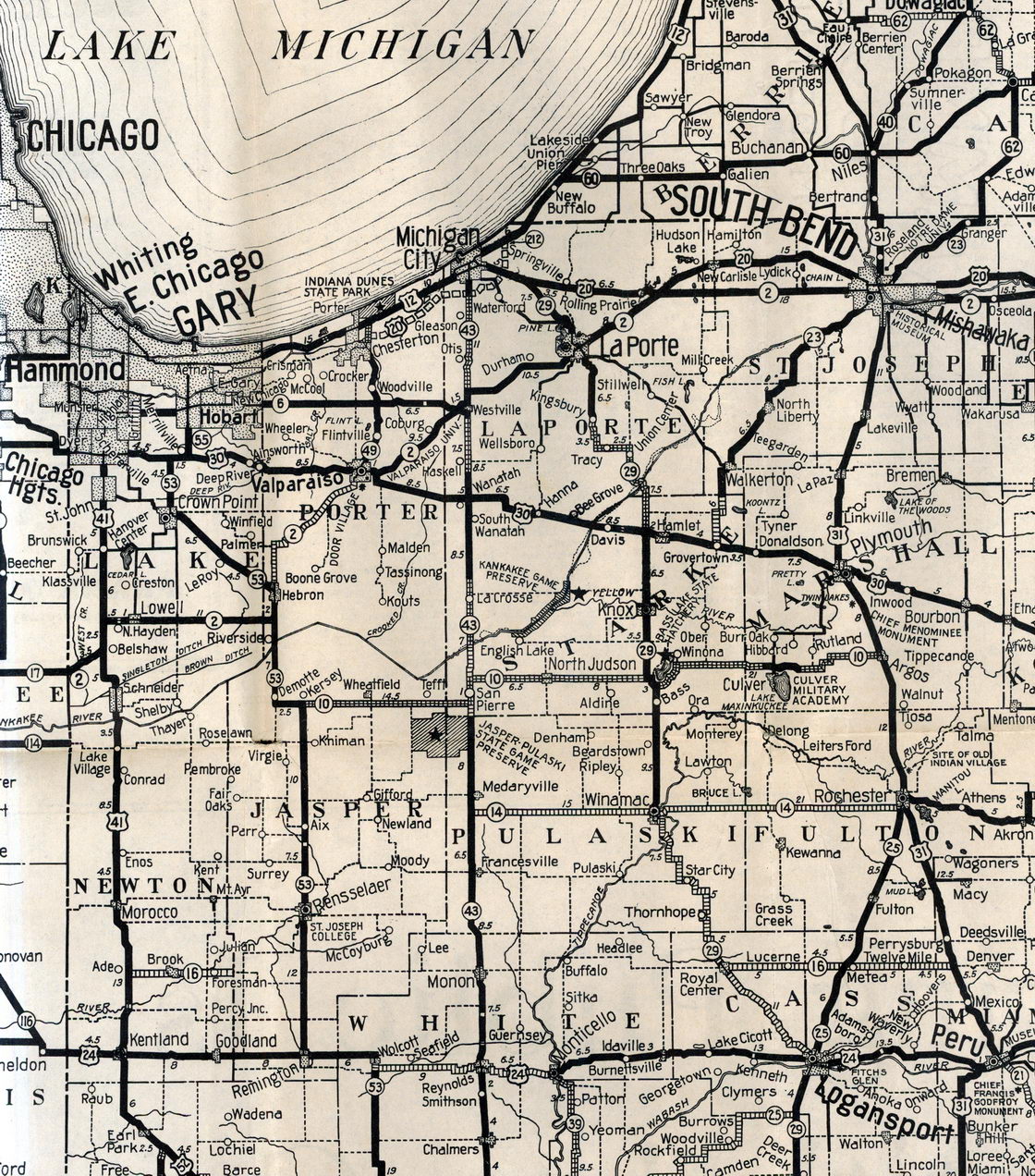 Other Starke County Maps | Starke County Historical Photos & Documents